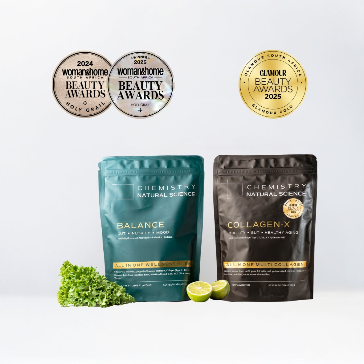Balance + Collagen-X Bundle - Gut + Glow Stack | CNS